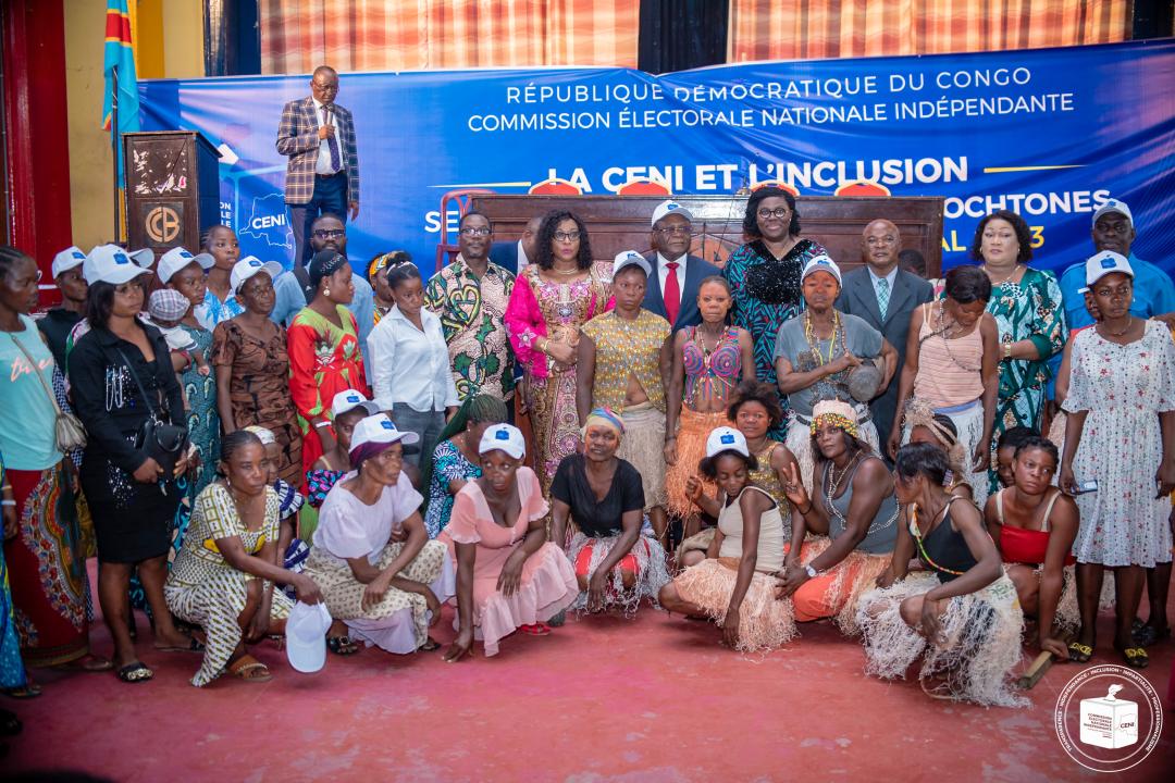 Élections 2023 : La CENI en partenariat avec l'IFES sensibilise les femmes autochtones à l ...